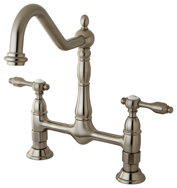 Tudor 8" Kitchen Faucet Without Sprayer - Traditional - Kitchen Faucets ...