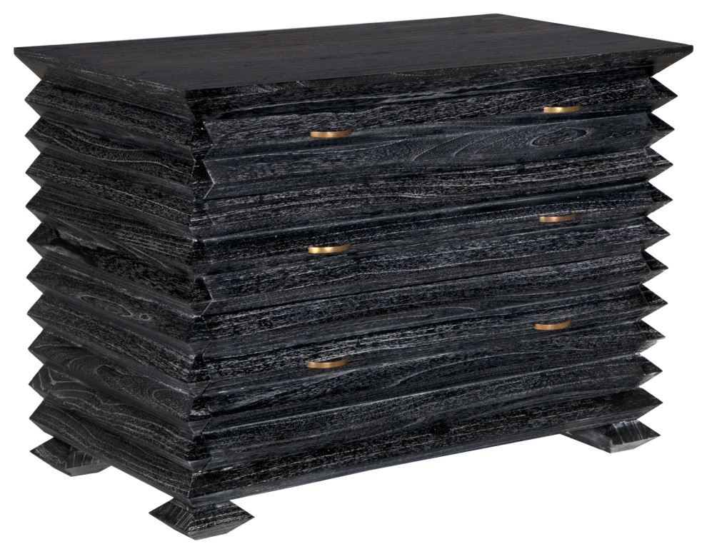 Tiago Chest - French Country - Accent Chests And Cabinets - by Noir | Houzz