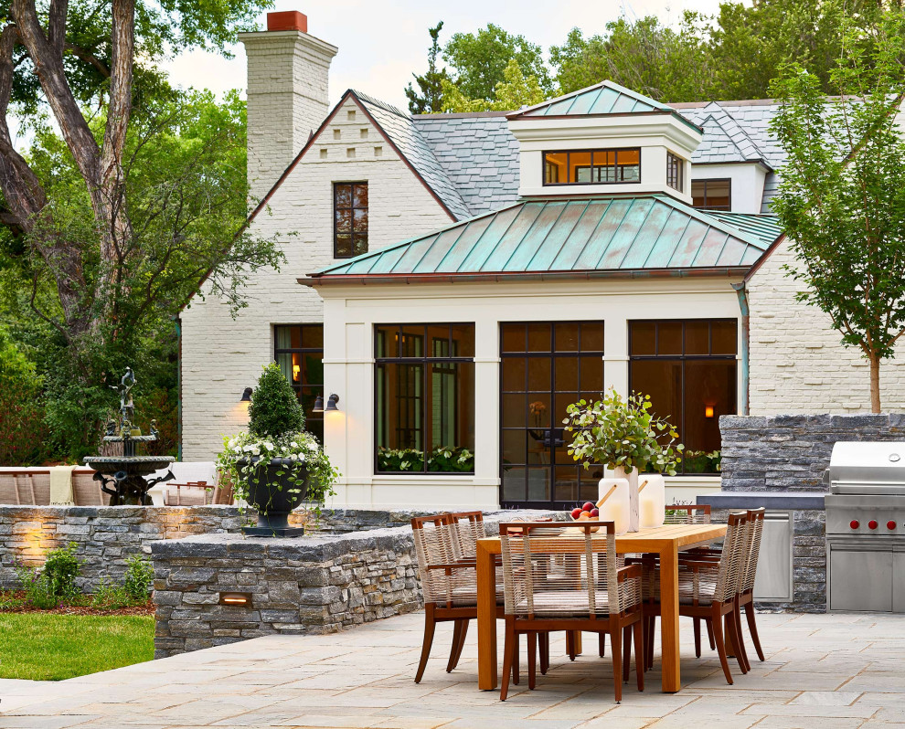 Historic Tudor Cottage Remodel - Transitional - Patio - Denver - by KGA ...