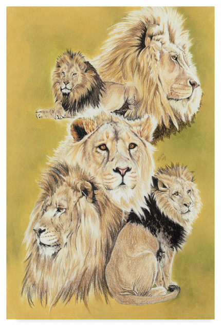 "Royalty" by Barbara Keith, Canvas Art, 12"x19" - Contemporary - Prints ...
