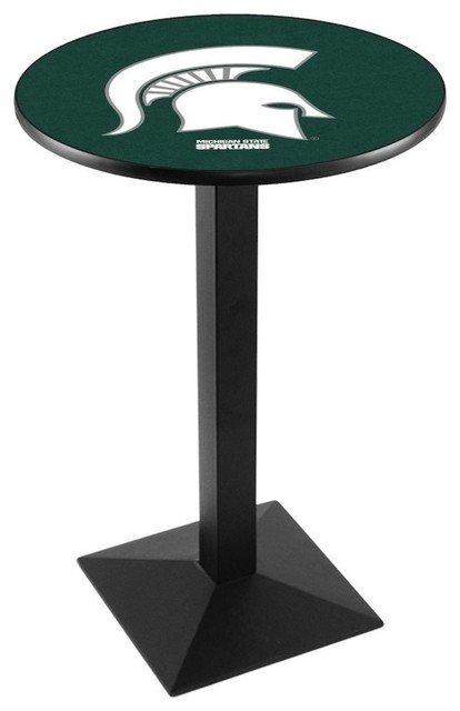 Michigan State Pub Table, 36"x42", 36"x42" - Contemporary - Indoor Pub ...