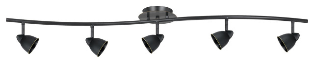 Dark Bronze Metal Serpentine, Surface Mount Light, Sl-954-5-Db/Cdb ...