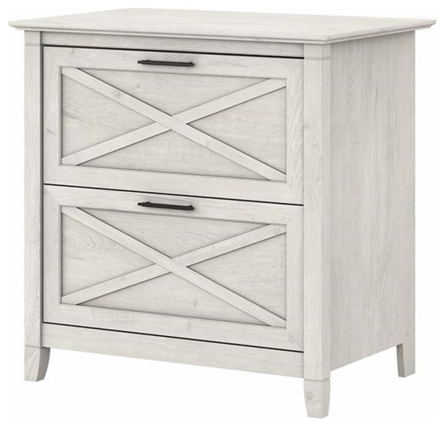 Pemberly Row 2 Drawer Lateral File Cabinet in Linen White Oak ...