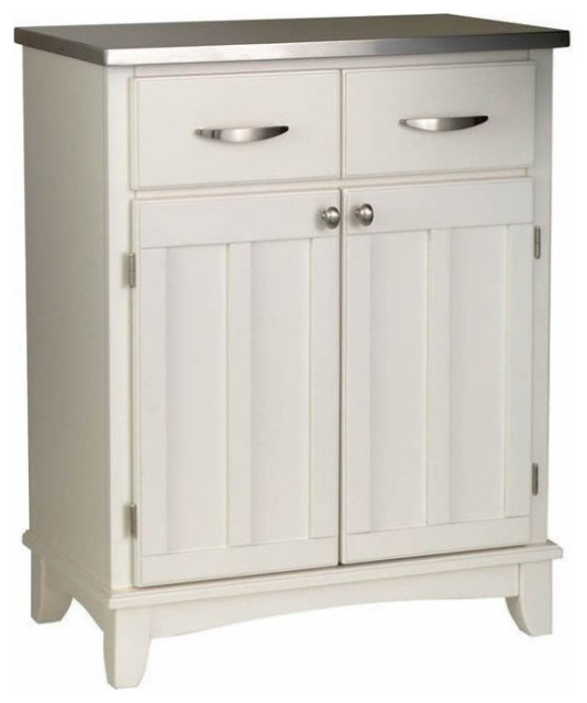 Homestyles Buffet of Buffets Wood Buffet in Off White - Transitional ...