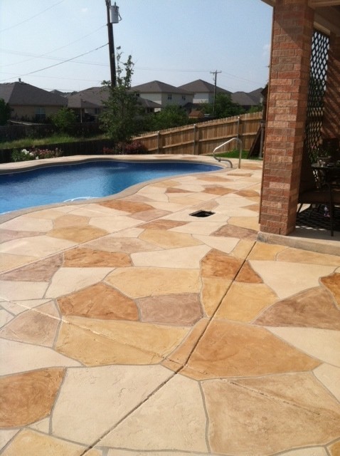 Super-Krete Pool Decks - Traditional - Phoenix - by Super-Krete ...