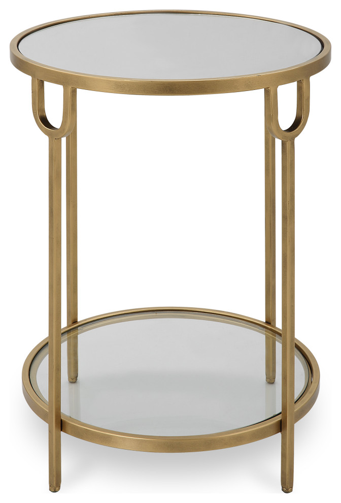 24" Tiered Side Table - Contemporary - Side Tables And End Tables - by ...