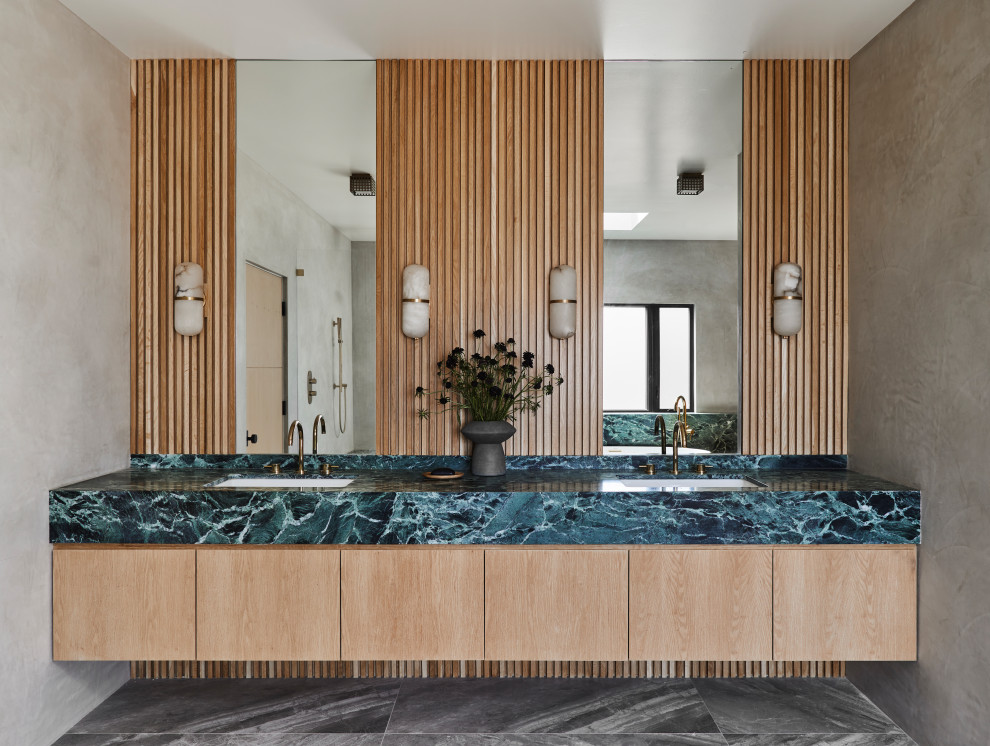 Earthy Modern Minimalist - Modern - Bathroom - Orange County - by ...