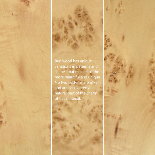 Nebula 26" Backless Round Burl Wood Counter Stool - Contemporary - Bar ...