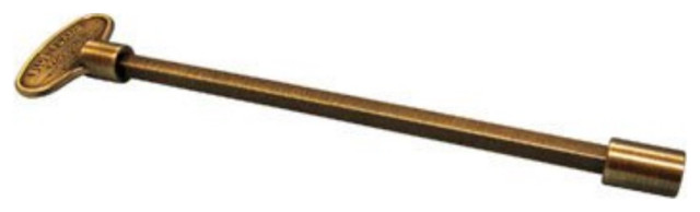 8" Universal Key Antique Brass - Fireplace Accessories - by VirVentures ...