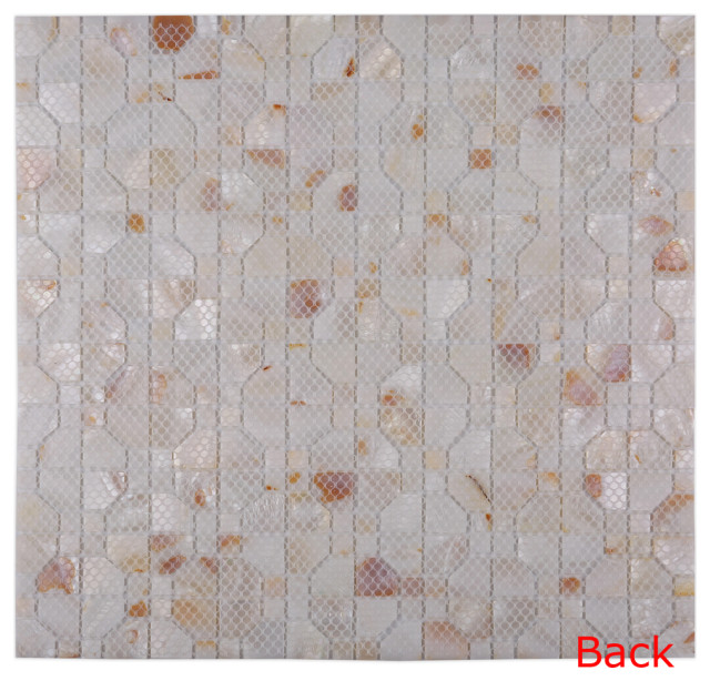 A401 Mother Of Pearl Shell Backsplash Tiles Personality Square Mosaic ...