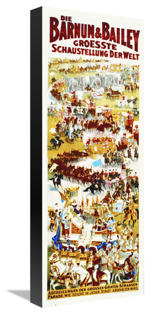 Barnum and Bailey Groesste Schaustellung, 8x22, 8x22 - Midcentury ...