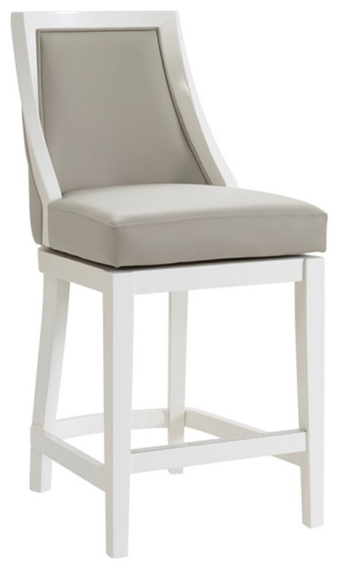 Ellie Bar Stool With Back, Set of 2 - Transitional - Bar Stools And ...