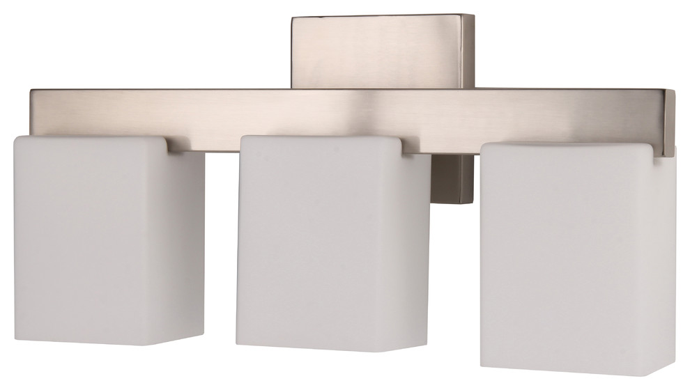 Interior 3-Light Vanity Fixture - Contemporary - Bathroom Vanity ...