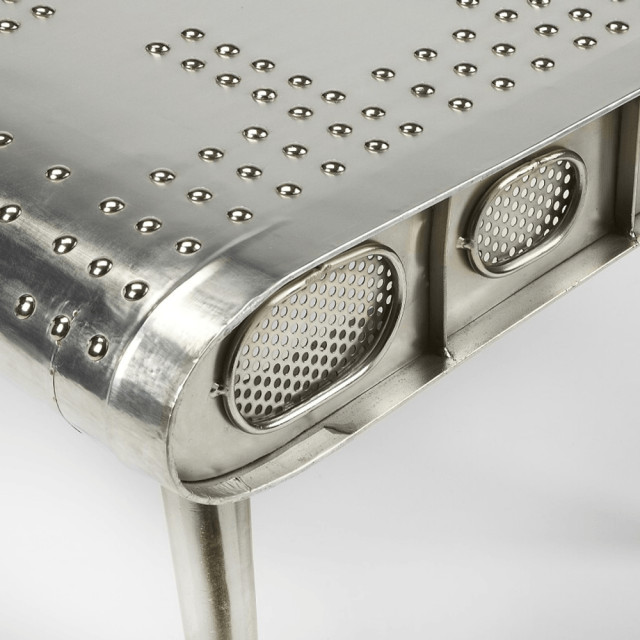 Aviator Coffee Table - Industrial - Coffee Tables - by HomeRoots | Houzz