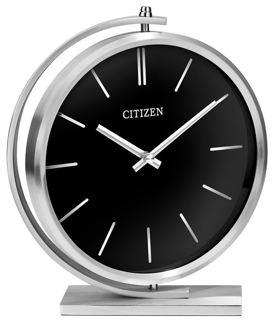 Citizen Decorative Adjustable Desk Clock - Contemporary - Desk And ...