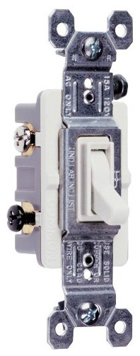 Legrand 663WGCACC20 TradeMaster 3-Way Grounding Toggle Switch, 15A ...