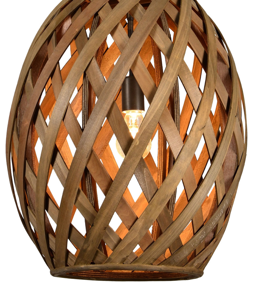 Bali Pendant - Tropical - Pendant Lighting - by Forty West Designs | Houzz