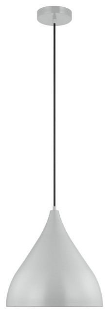 Oden LED Pendant, Matte Grey - Modern - Pendant Lighting - by Lampclick ...