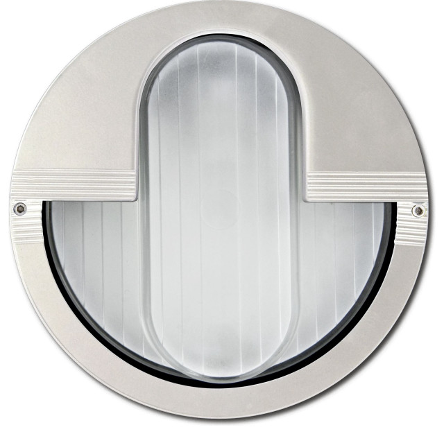 Dabmar Lighting W3007-W Cast Alum Wall Fixture 7W Pl7 120V ...