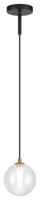 Matteo Lighting C81001CL Pendant Light, Clear Finish - Contemporary ...