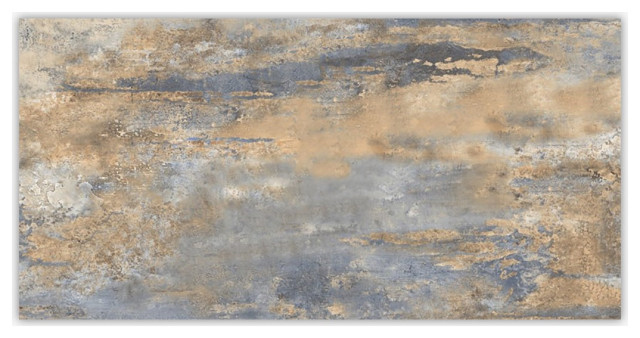 Blue Diamond Polished 24x48 Porcelain Tile, 24X48 - Contemporary - Wall ...