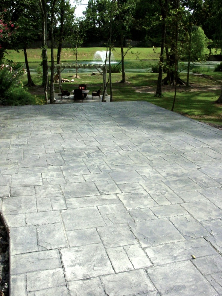 Stamped concrete - Small slate - New Orleans - by Nu-Crete Designs LLC ...