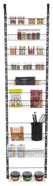 Over the Door Organizer 9-Tier Hanging Wall Rack Organization and ...