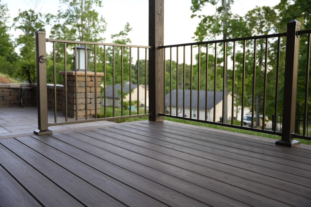 Ridge Premium Color Combination Deck with S110 Steel Railing ...