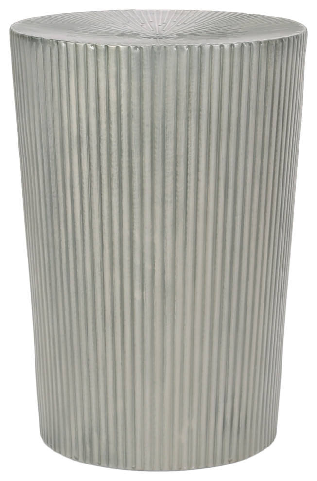 Pamsha Modern Iron Sunburst Side Table - Contemporary - Side Tables And ...