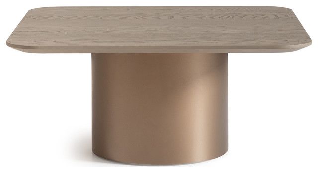 Canberra Tall Cocktail Table, Light Ash - Contemporary - Coffee Tables ...