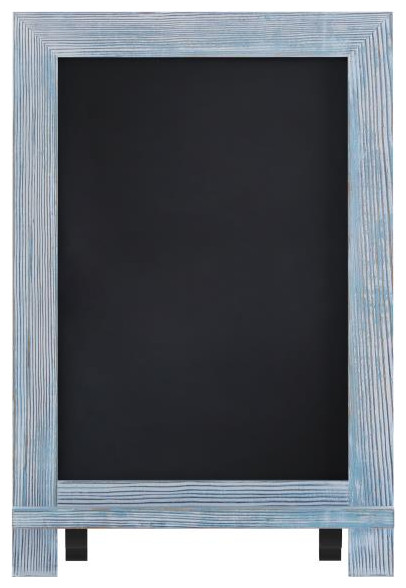 Canterbury Magnetic Chalkboard WithMetal Scrolled Legs, Hang or ...