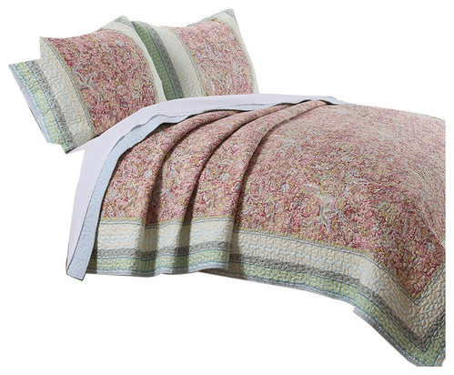 Greenland Palisades Collection, Queen - Contemporary - Quilts And Quilt ...