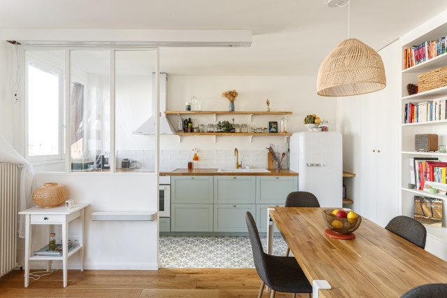 Rénovation d'un appartement parisien de 45m2, optimisation maximale ...