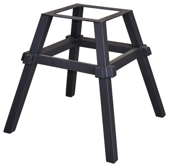 Tower End Table Base - Rustic - Table Tops And Bases - by The Iron ...