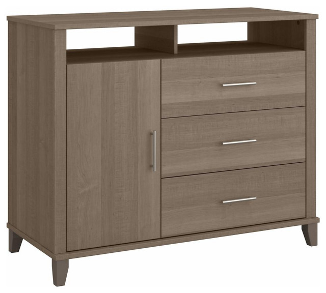 Bush Furniture Somerset Office Storage Credenza, Ash Gray - Buffets And ...