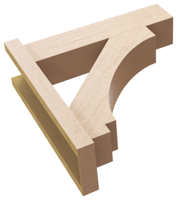 Imperial Block Rough Cedar Woodgrain TimberThane Outlooker, Primed Tan ...