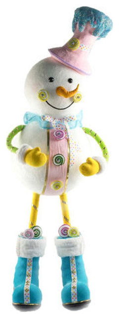 December Diamonds Snow Cream Shoppe 55" Ice Cream Snowman ...