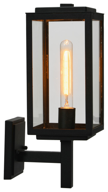 Robert Stevenson Lighting Addison Metal and Glass Outdoor Light ...