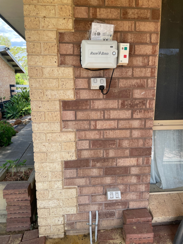 Help! How to hide an electrical panel at head height? | Houzz AU