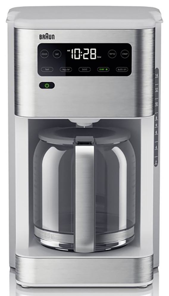 PureFlavor 14-Cup Coffee Maker, White - Coffee Makers - by Almo ...