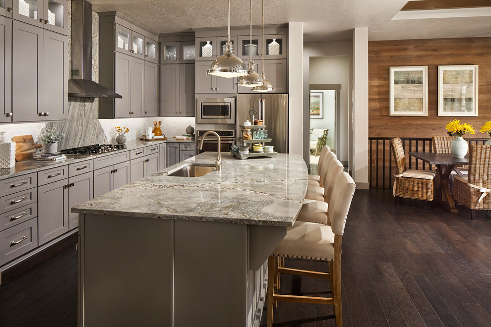 The Pennfield - Traditional - Kitchen - Salt Lake City - by David ...
