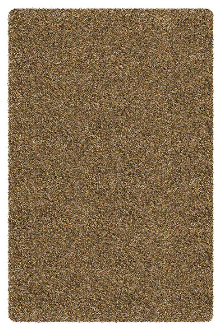 Chandra Core Shag cor-4601 Tan and Ivory Area Rug, 5'0" x 7'6 ...