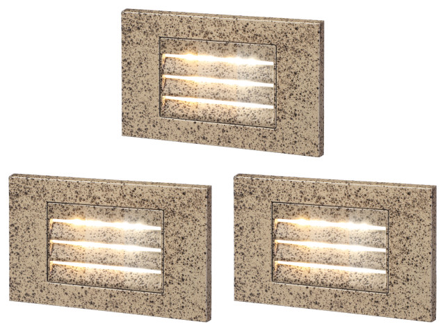 3 Pack 3CCT LED Step Lights, Dimmable, Indoor Outdoor Stair Light ...