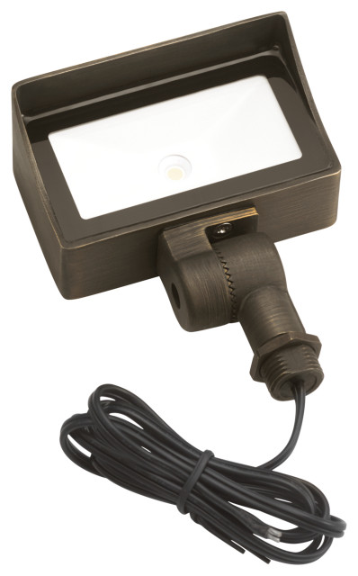 LED Integrated Wash Centennial Brass Mini VLO Flood 2700K ...