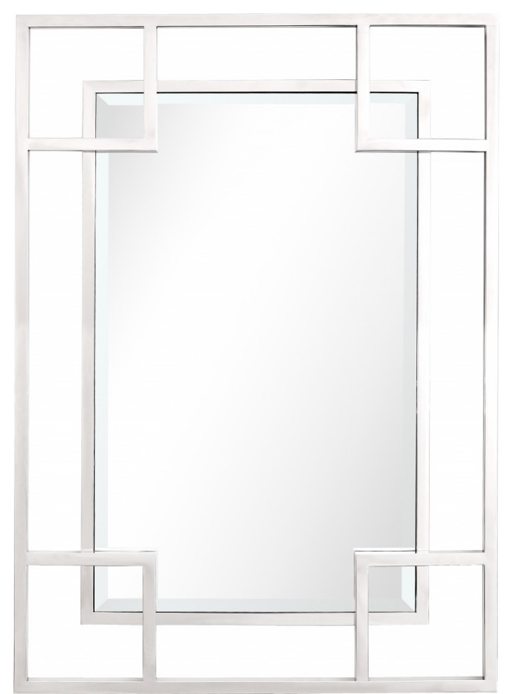 X Shaped Rectangular Mirror - Contemporary - Wall Mirrors - by ...