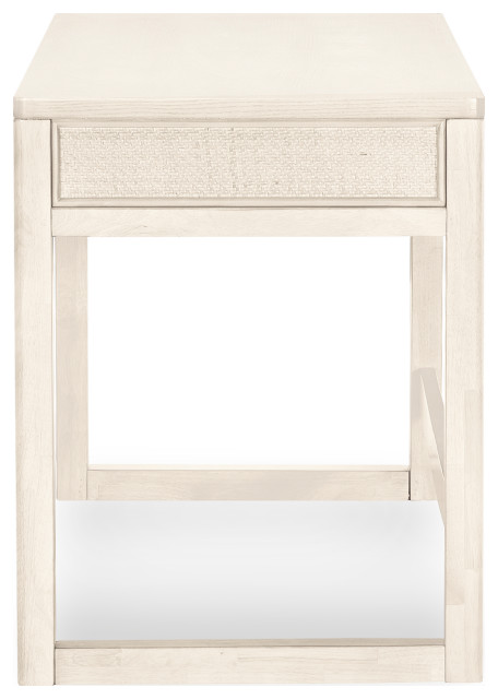 Sawyer White Cane Desk - Tropical - Desks And Hutches - by Legacy ...