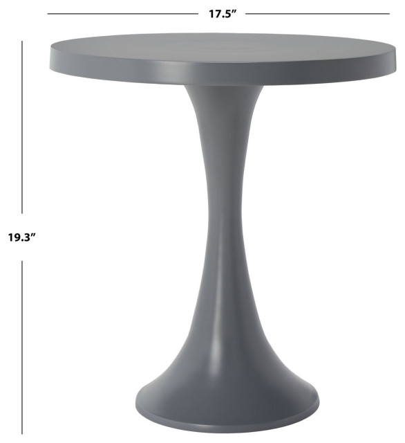 Safavieh Galium Side Table, Dark Grey, #N/A - Midcentury - Side Tables And End Tables - by ...