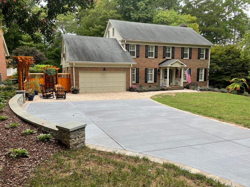 Living in the Front Yard! - Traditional - House Exterior - Raleigh - by ...