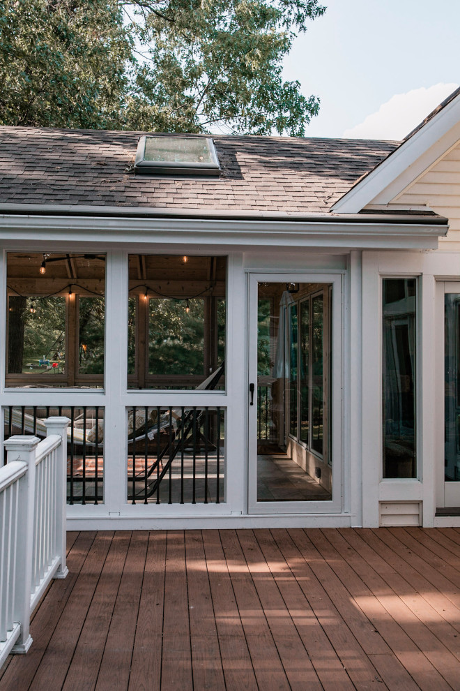 Ann Arbor Screen Porch Addition - Contemporary - Porch - Detroit - by ...