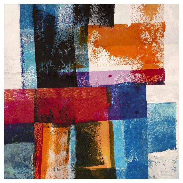 "Colors in Space II" Digital Paper Print by Manuel Navarro, 20"x20", 38 ...